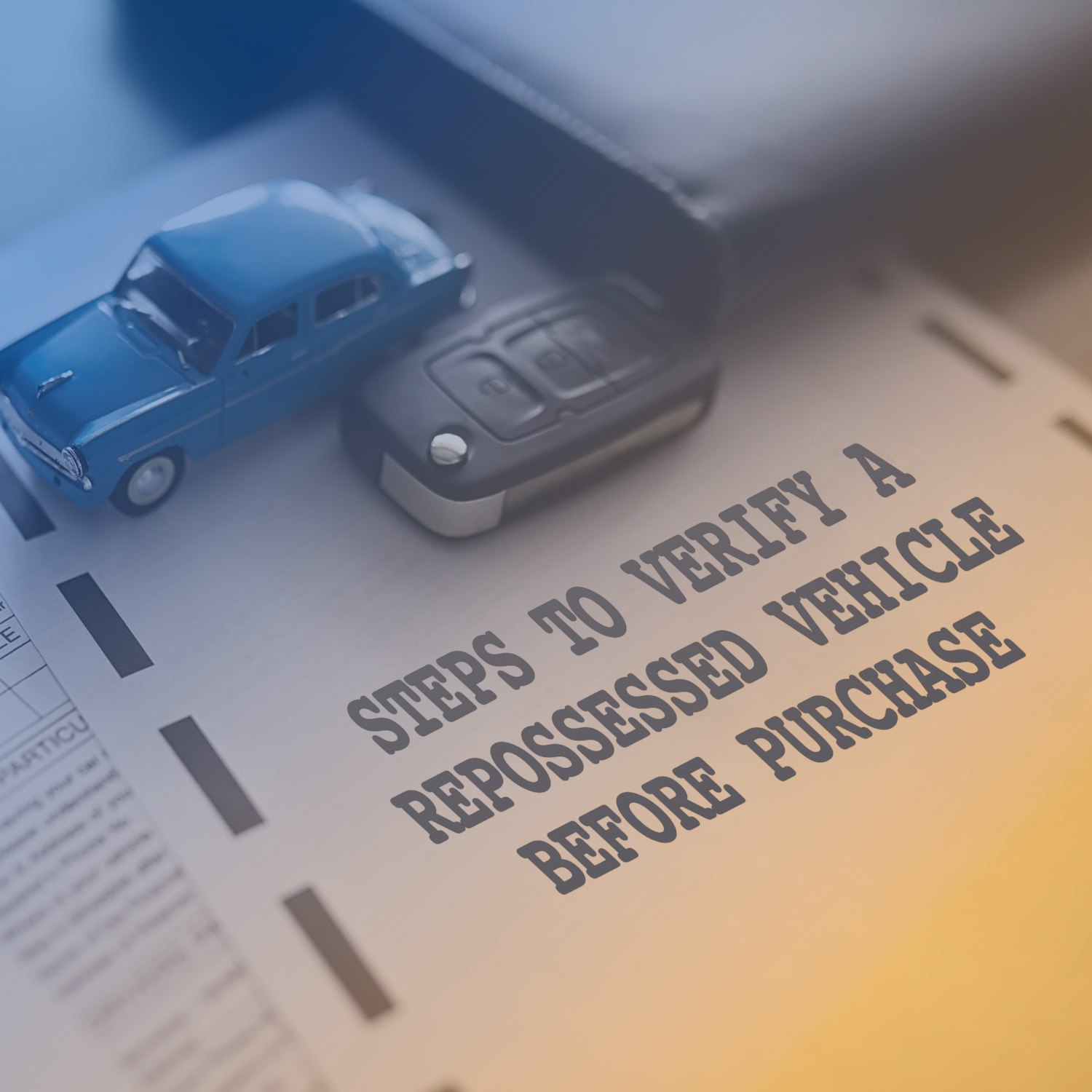 Steps to Verify a Repossessed Vehicle Before Purchase - Dryve PH